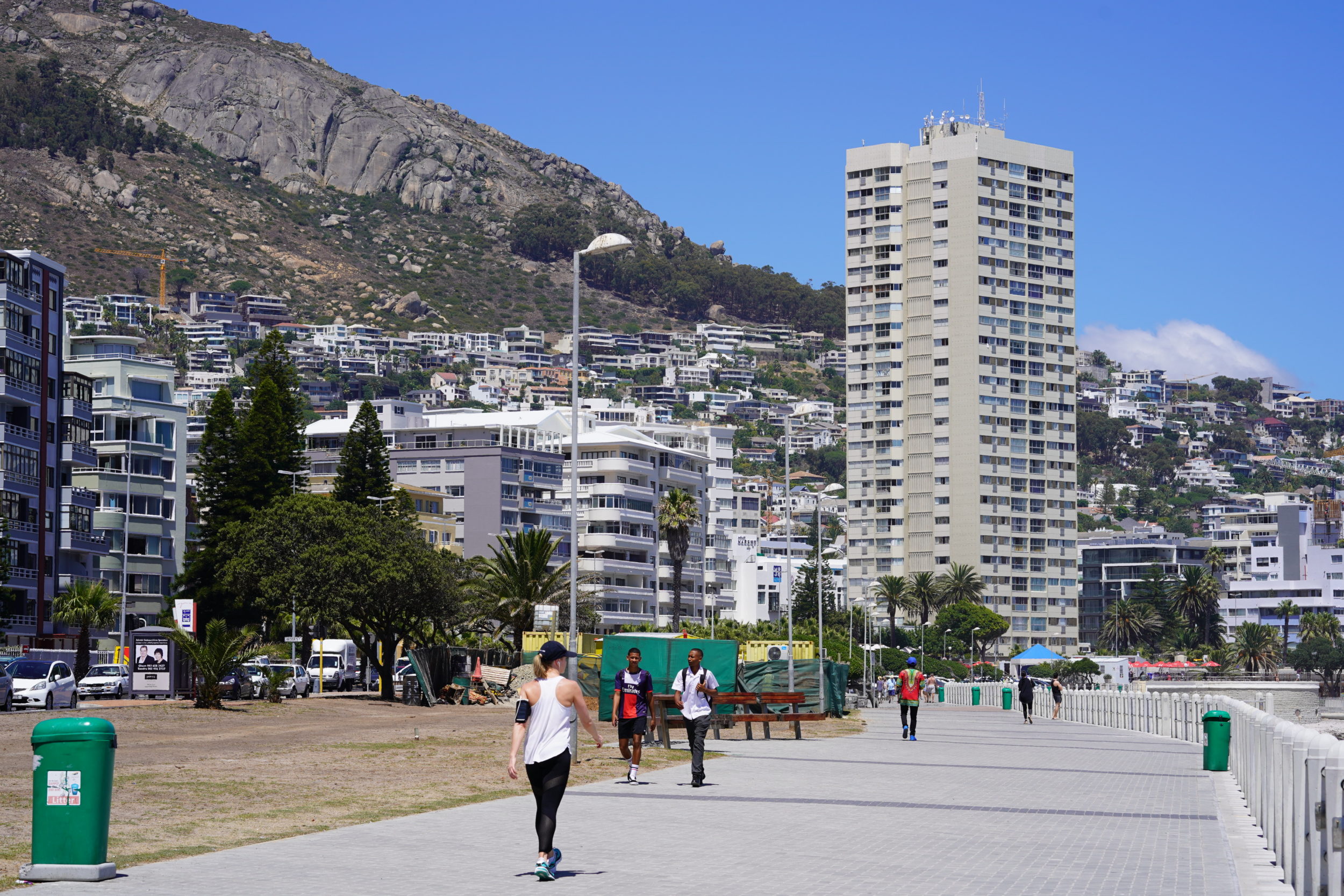 Came to Sea point. Having a normal day in South Africa | MITS MATSUNAGA